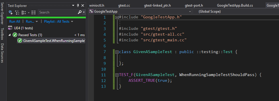 Unit Tests in Unreal – pt 2 – Integrating Google Test with Unreal ...